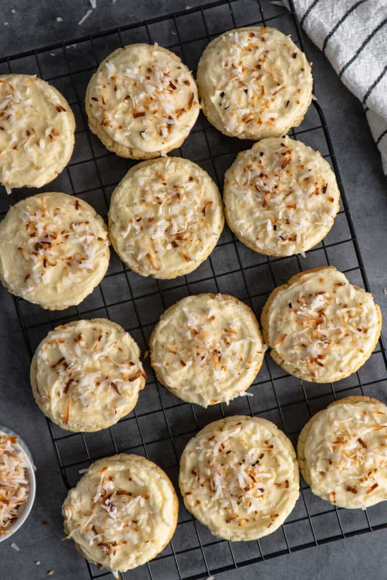 Coconut Cake Mix Cookies - The Cooking Duo