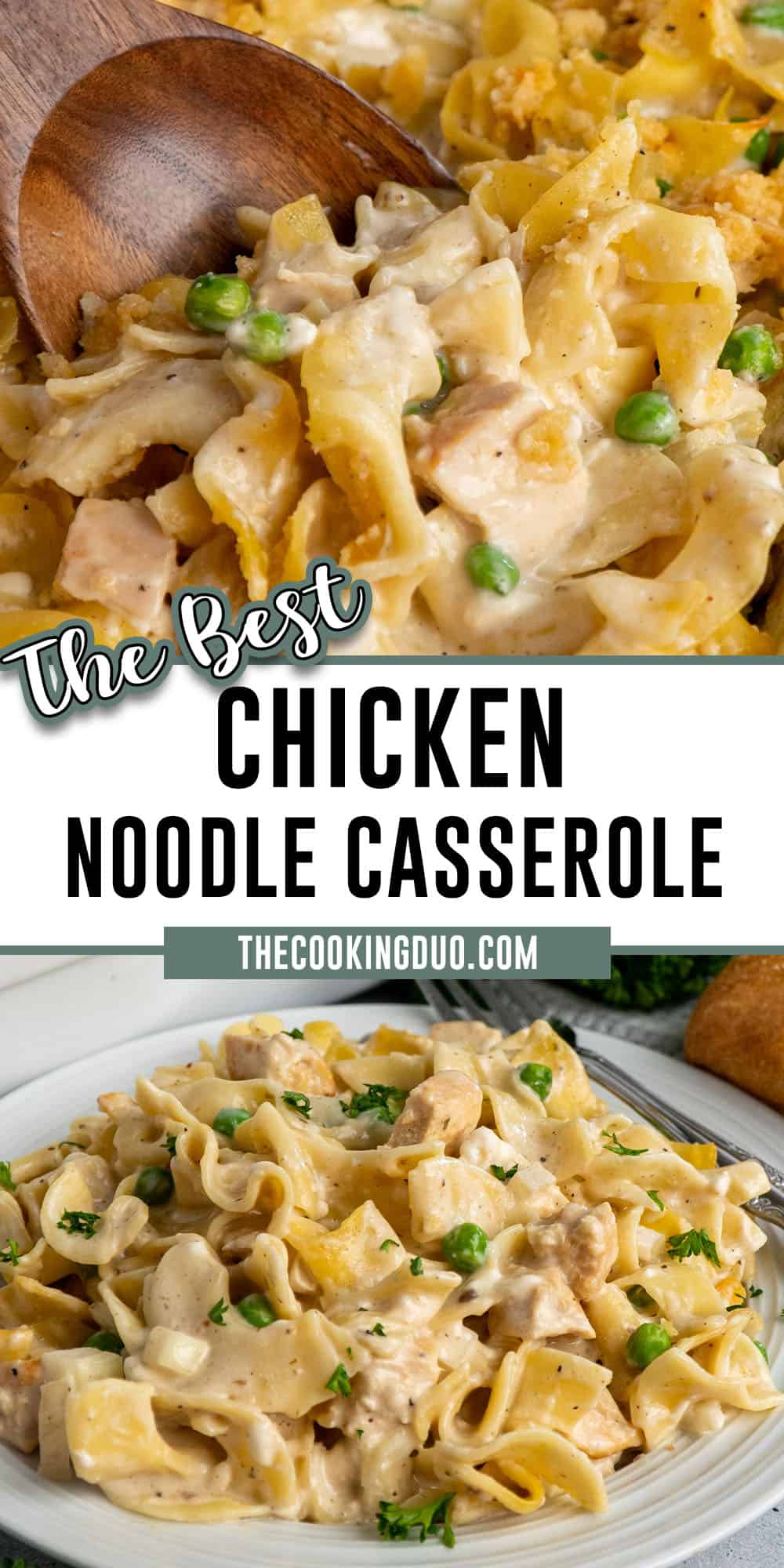 Chicken Noodle Casserole - The Cooking Duo