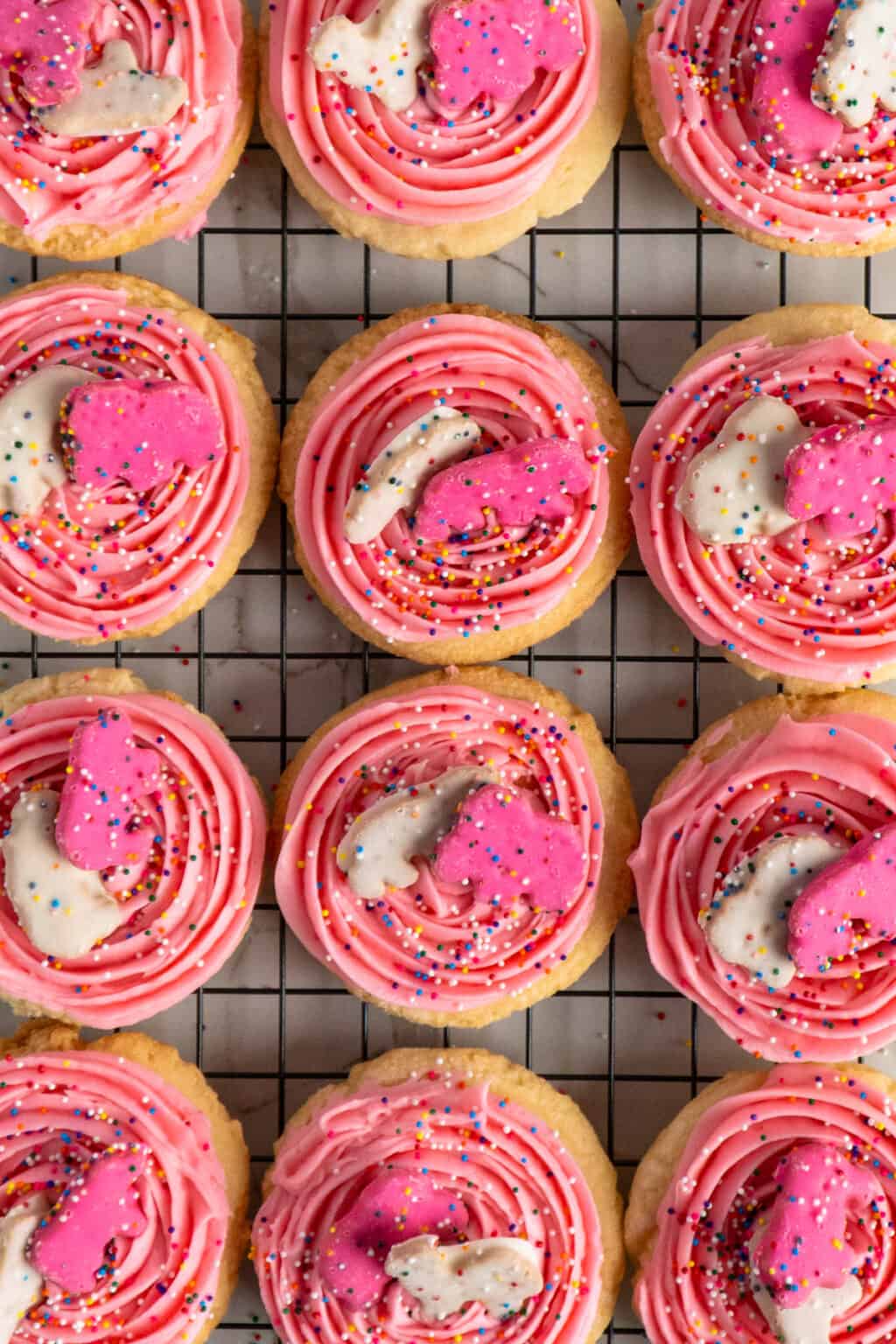 Circus Animal Sugar Cookies - The Cooking Duo