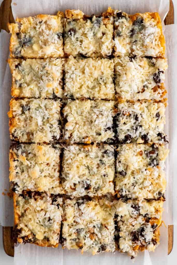 7 Layer Magic Cookie Bars - The Cooking Duo