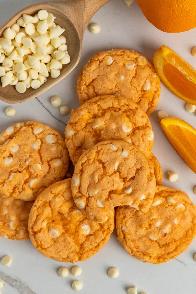 Orange Creamsicle Cookies - The Cooking Duo