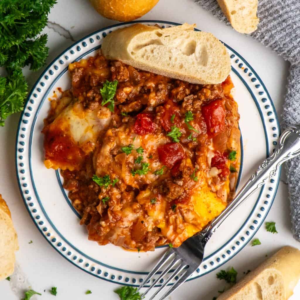 Creamy Tuscan Ravioli