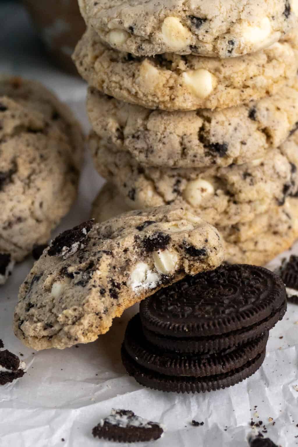 Cookies and Cream Cookie Recipe - The Cooking Duo