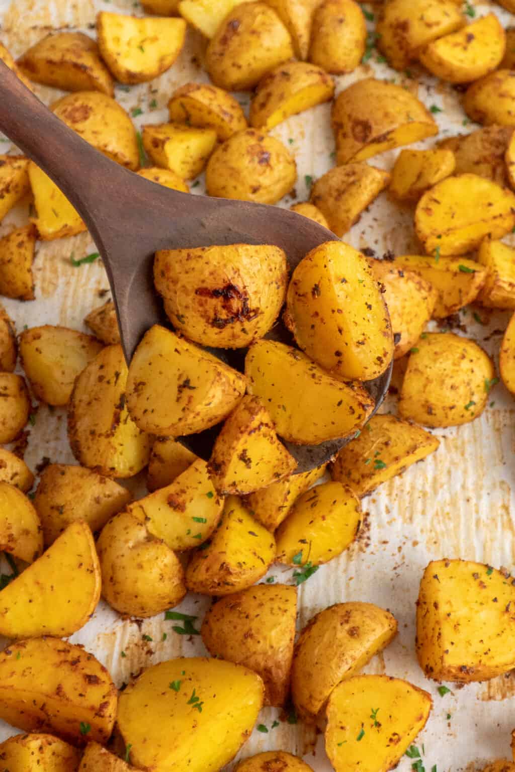 Roasted Yukon Gold Potatoes - The Cooking Duo