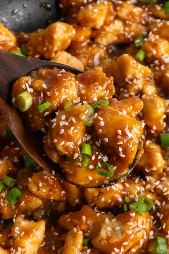 Honey Sesame Chicken - The Cooking Duo