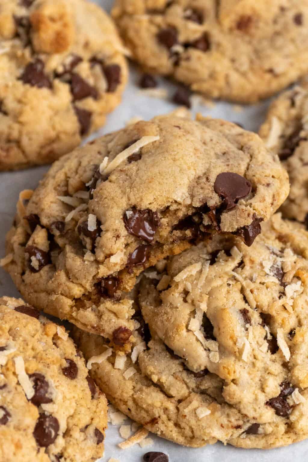 Best Coconut Chocolate Chip Cookies - The Cooking Duo