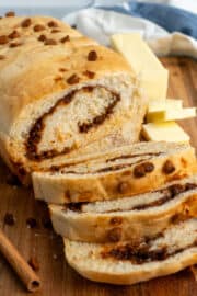 Cinnamon Chip Bread - The Cooking Duo