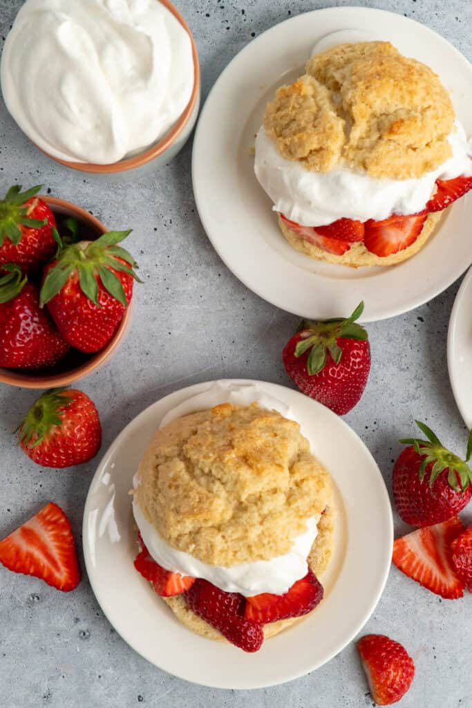 Strawberry Shortcake Biscuits - The Cooking Duo