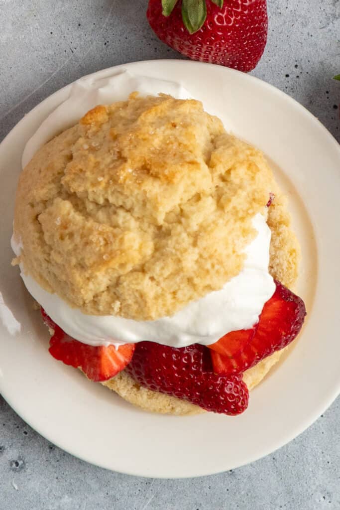 Strawberry Shortcake Biscuits - The Cooking Duo