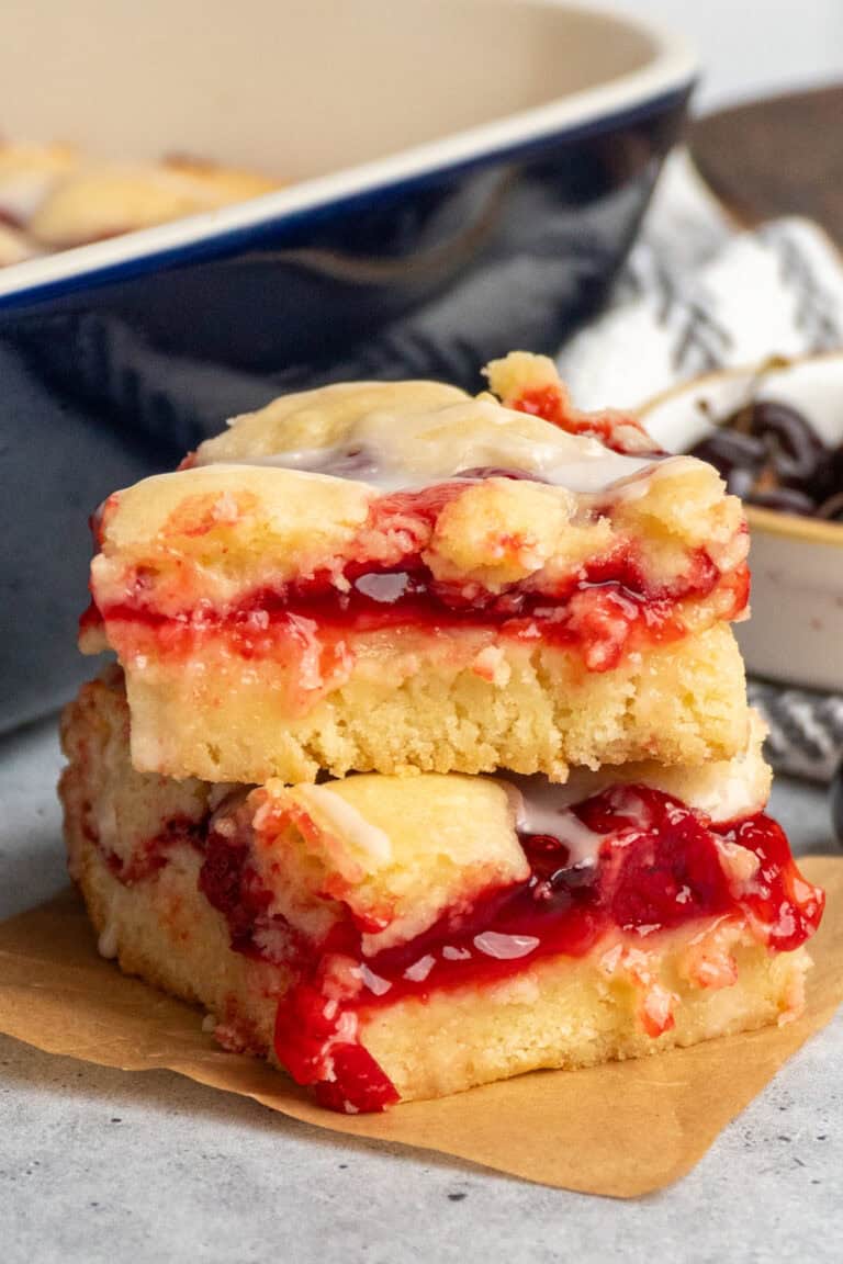 Cherry Bars - The Cooking Duo