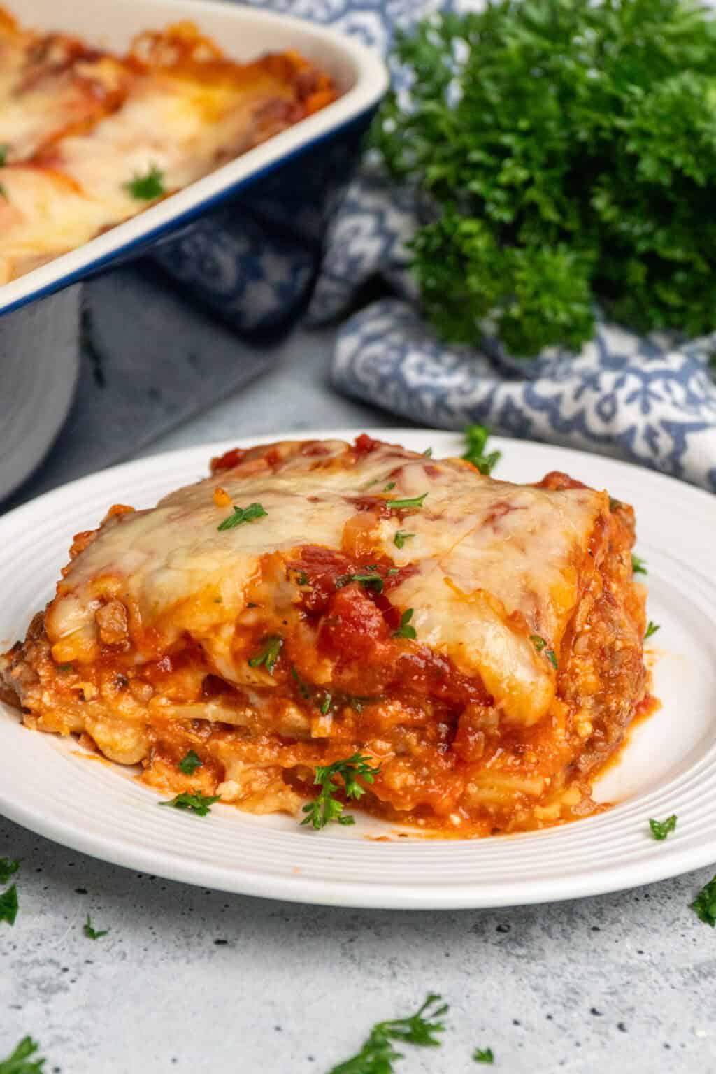 Easy Lasagna Recipe - The Cooking Duo