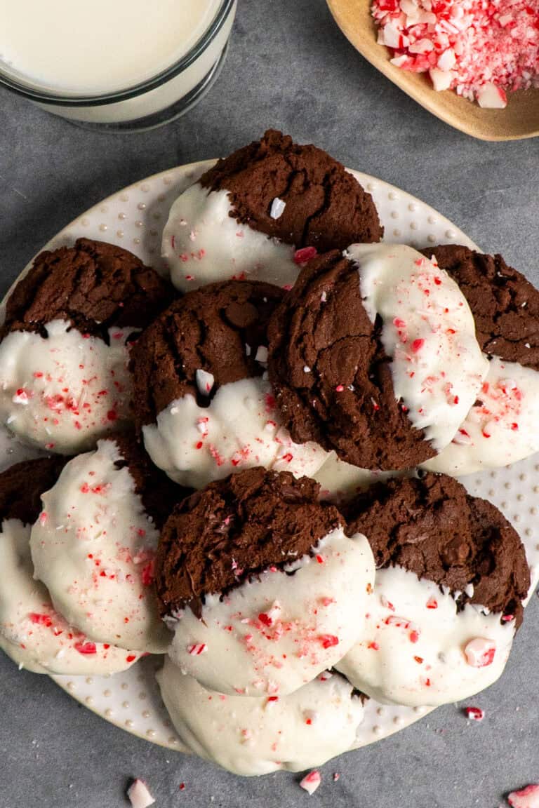 Chocolate Peppermint Cookies - The Cooking Duo