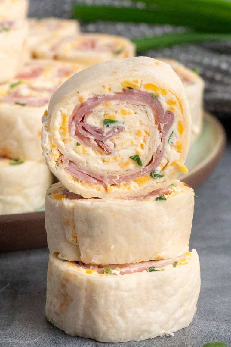 Ham and Cheese Roll Ups - The Cooking Duo