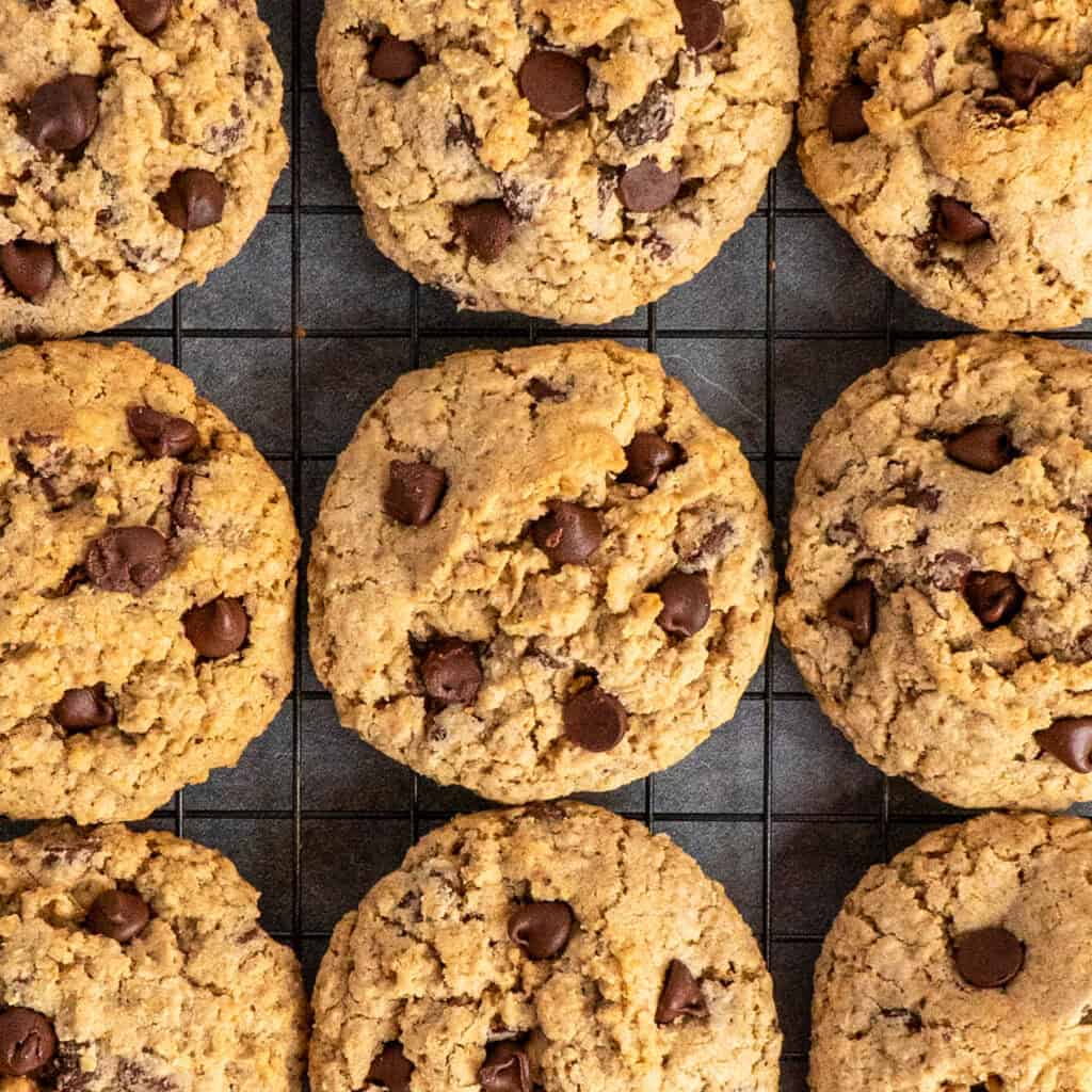 Oatmeal Chocolate Chip Cookies - The Cooking Duo
