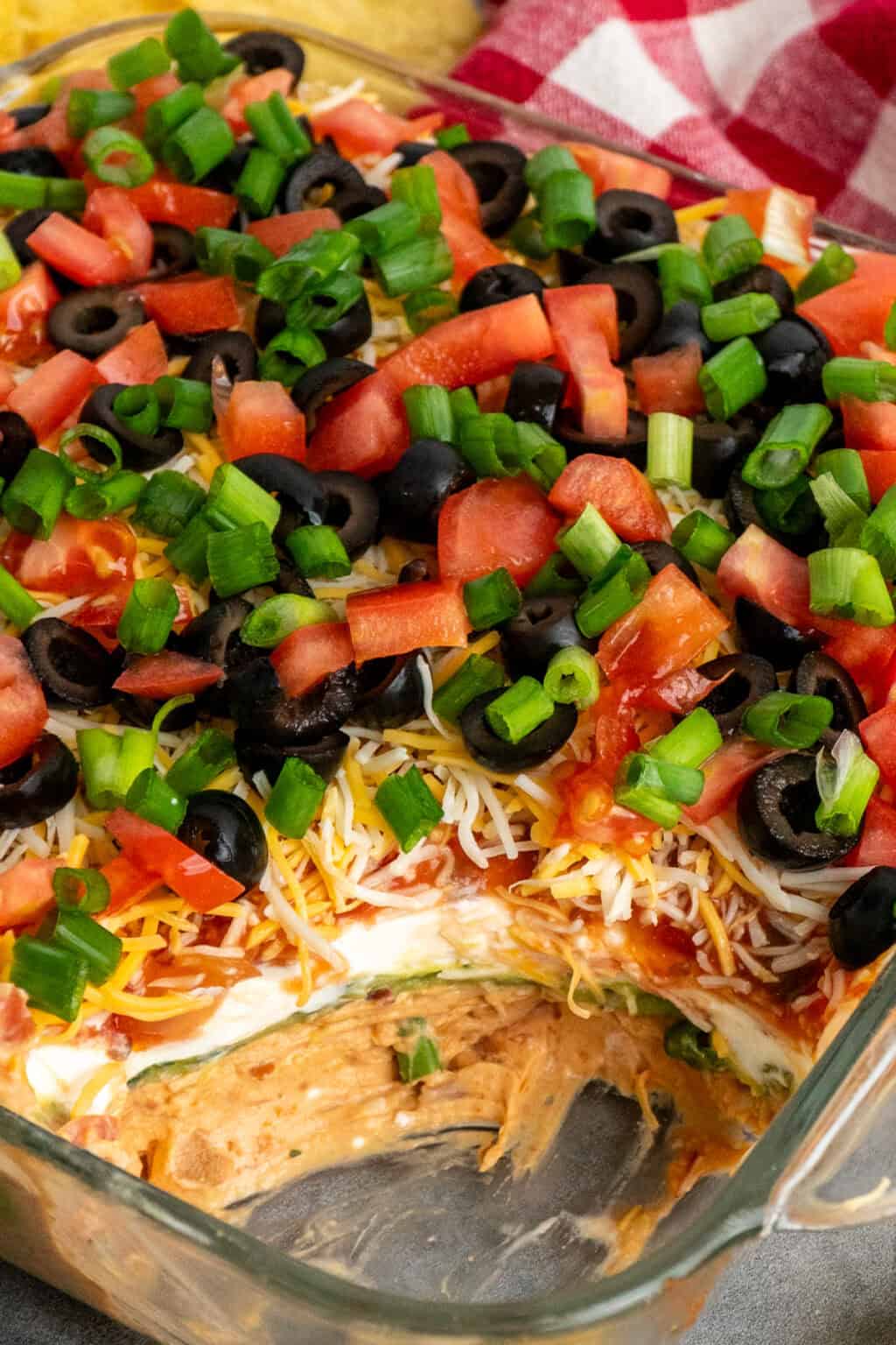 7 Layer Taco Dip - The Cooking Duo