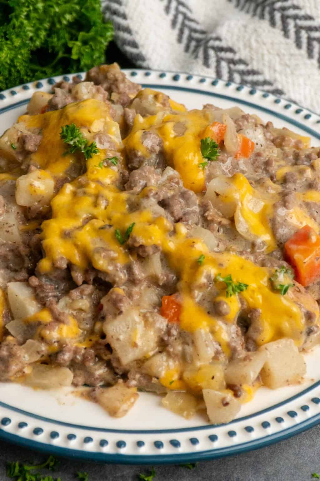 Easy Hobo Casserole Recipe - The Cooking Duo