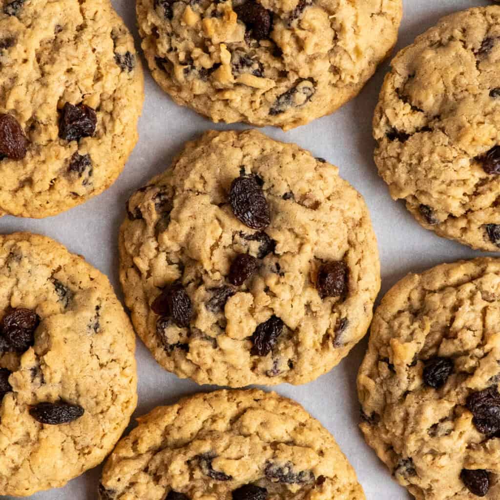 Best Oatmeal Raisin Cookies - The Cooking Duo