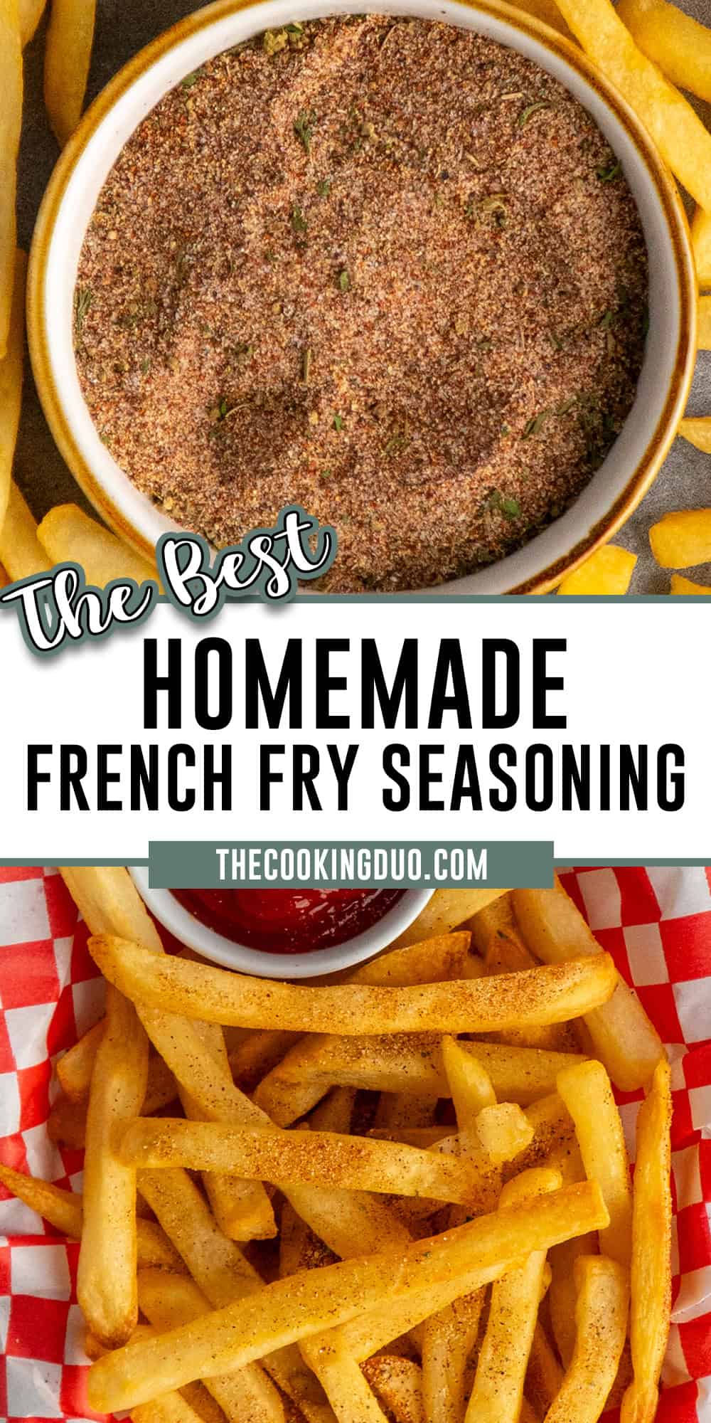 Homemade French Fry Seasoning - The Cooking Duo