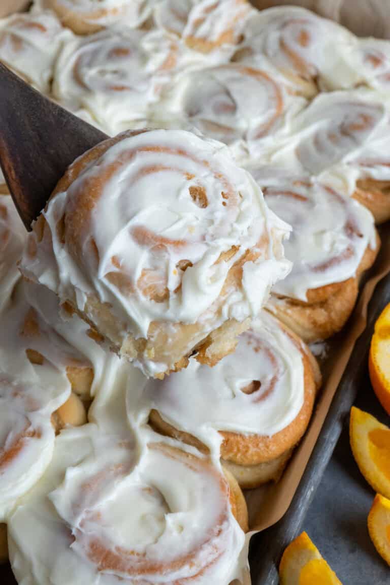 Sweet and Citrusy Orange Rolls - The Cooking Duo