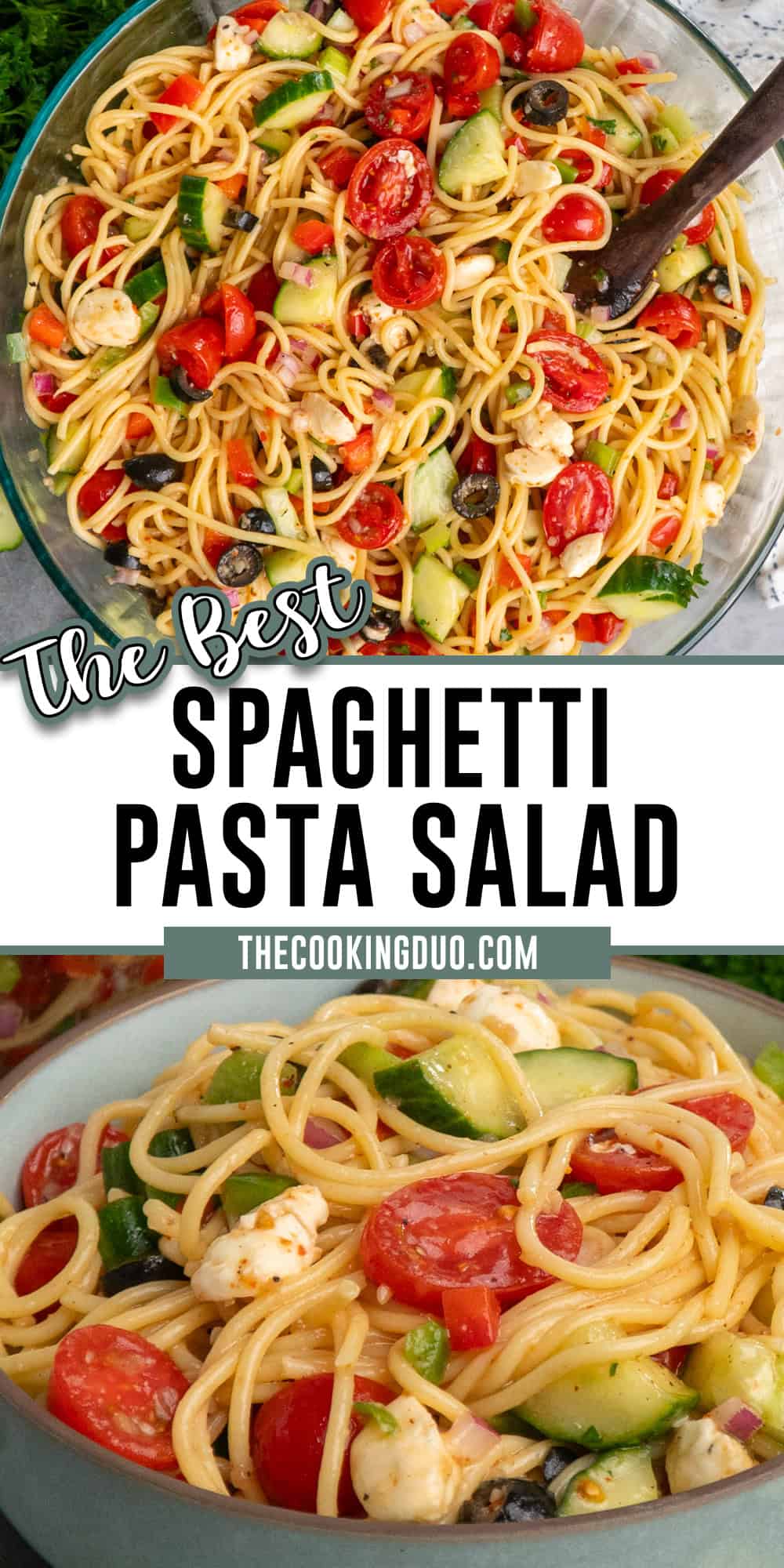 Spaghetti Salad - The Cooking Duo