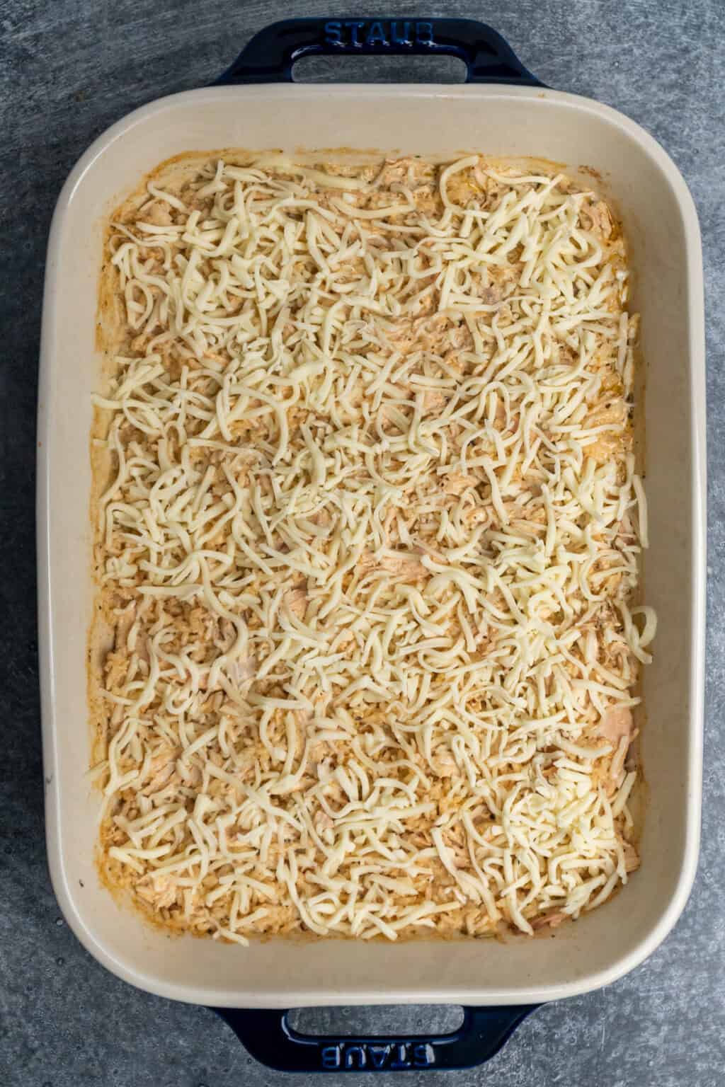 Cheesy Chicken and Rice Casserole - The Cooking Duo