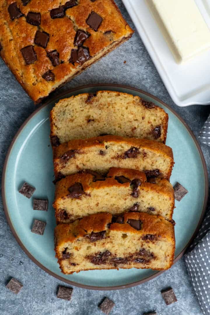 Chocolate Chunk Banana Bread - The Cooking Duo